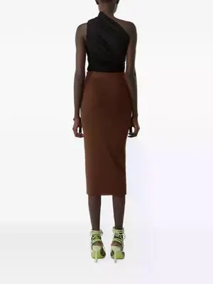 Gauge81 Draped One-shoulder Sleeveless Top