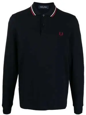 Fred Perry Logo-embroidered Cotton Polo Shirt