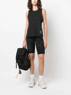 Adidas By Stella McCartney Logo-print Tank Top - Black
