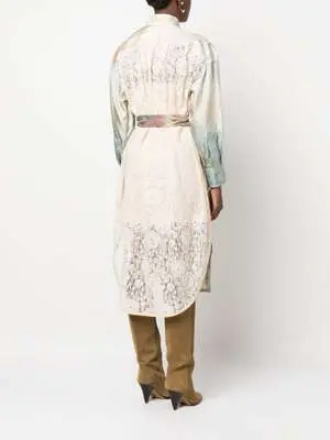 Zimmermann Luminosity Painterly-print Lace Dress