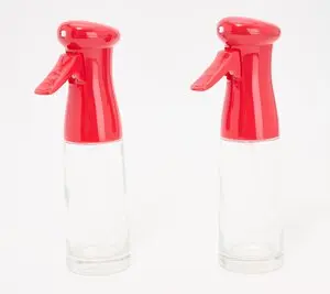 CHEFOLOGIST Set Of 7oz Glass Oil Sprayers - One-color