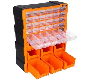 STALWART Plastic Storage Drawers 39-drawer Or Ganizer