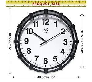 INFINITY Instruments 16' Skipper Wall Clock