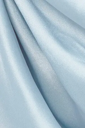 ROWEN ROSE Draped Silk-satin Maxi Dress