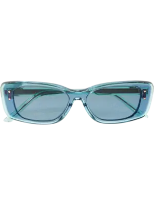 Dior Diorhighlight S2i Rectangle-frame Sunglasses - Blue
