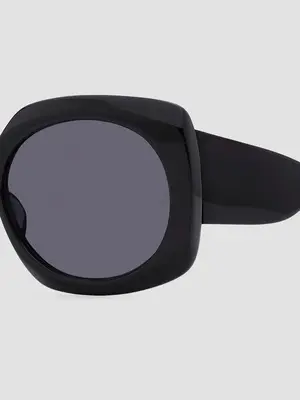 Barton Perreira X Sarah Hoover Delia 57mm Hexagonal Sunglasses