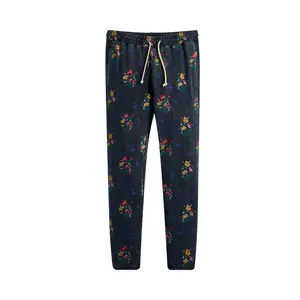 Kith Begonia Floral Williams I Sweatpant 'nocturnal - Blue