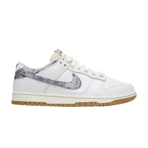 Nike Dunk Low 'washed Denim' Sneakers
