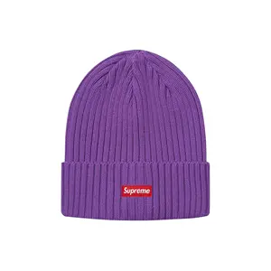 Supreme Supreme Overdyed Beanie Purple