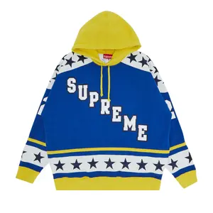 Supreme Supreme Hockey Hooded Sweatshirt Blue