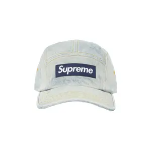 Supreme Denim Camp Cap - Blue