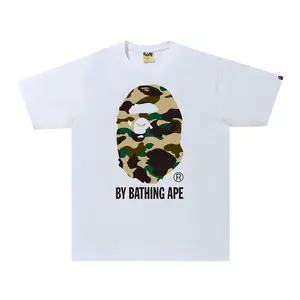 A BATHING APE 1st Camo Bathing Ape Tee /yellow - White