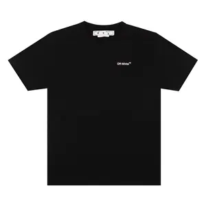 Off-White Caravag Arrow Slim Short-sleeve Tee /white - Black