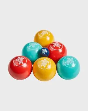 Vilebrequin Wooden Petanque Game Beach Accessories Vbqroll