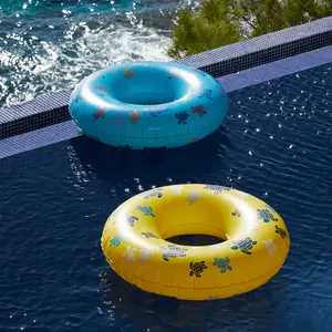 Vilebrequin Vilebrequin X Sunnylife Inflatable Pool Ring - Ronde Des Tortues Yellow