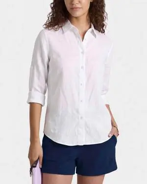 Vilebrequin Long Sleeve Linen Shirt