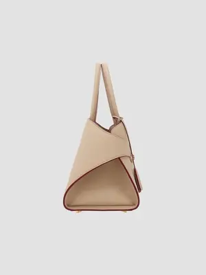 FERRAGAMO Hug Top-handle Bag - Stone