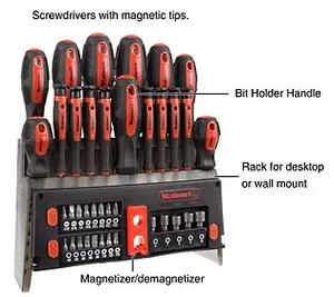 STALWART 39-piece Magnetic Screwdriver Set