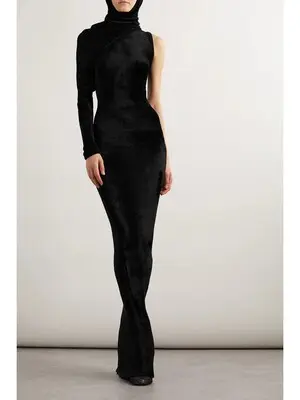 Alaïa Convertible Chenille Gown