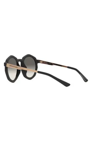 Armani Exchange 51mm Irregular Sunglasses