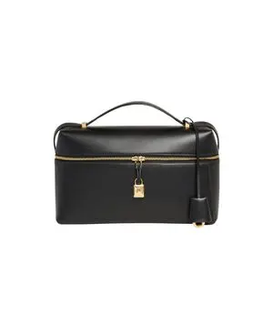 Loro Piana Loro Piana Extra Bag L27 Saddle Bag - Black