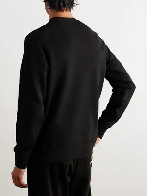 Moncler Logo-appliquéd Cotton-jersey Sweatshirt