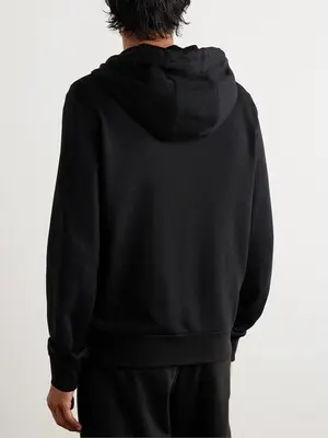 Moncler Cotton-jersey And Quilted Shell Down Jacket
