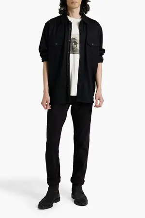 Rag & Bone Jack Brushed Wooljersey Shirt
