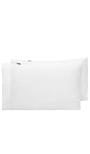 ETTITUDE King Signature Sateen Pillowcase Set In White - Cloud