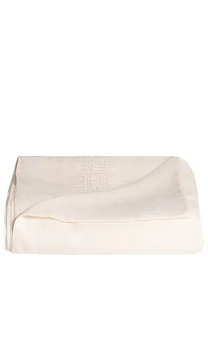 ETTITUDE Linen+ Duvet Cover In White - Stone