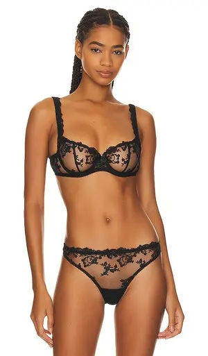 JOURNELLE Christiana Balconette Bra In Black