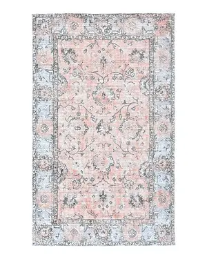TIMELESS RUG DESIGNS Ithica S3396 Area Rug, 8' X 10 - Red