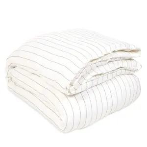 POM POM AT HOME Blake Duvet Cover, Queen - White/natural