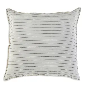 POM POM AT HOME Blake Euro Sham - Cream/grey