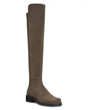 STUART WEITZMAN 5050 Bold Over-the-knee Boots - Charcoal