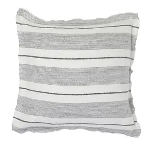 POM POM AT HOME Laguna Square Pillow - Grey/charcoal