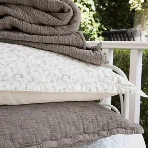 POM POM AT HOME Ojai Matelasse Coverlet, Queen - Pebble