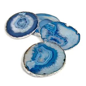ANNA NEW YORK Lumino Coasters - Azure Silver
