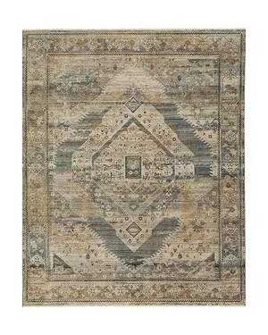 KARASTAN Echo Gamin Area Rug, 7'10 X 10'3 - Gray