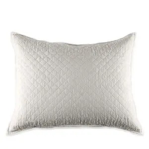POM POM AT HOME Hampton White Big Pillow, 36 X 28 Flax