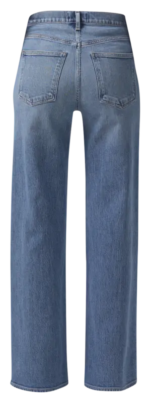 AGOLDE Harper Mid-rise Wide-leg Jeans