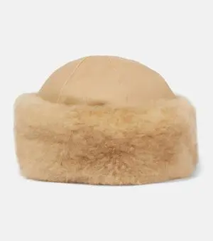Loro Piana Colbacco Shearling And Cashmere Hat