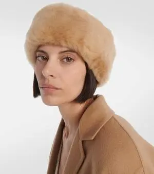 Loro Piana Colbacco Shearling And Cashmere Hat