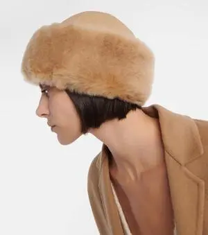 Loro Piana Colbacco Shearling And Cashmere Hat