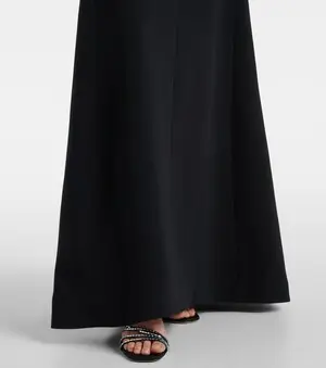 David Koma Embellished Cady Gown