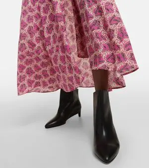 Isabel Marant Étoile Deyan Leather Ankle Boots