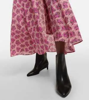 Isabel Marant Étoile Deyan Leather Ankle Boots