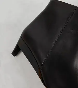 Isabel Marant Étoile Deyan Leather Ankle Boots