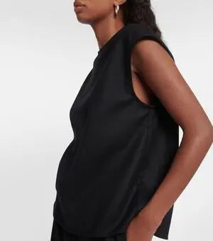 Asceno Dasha Linen Top