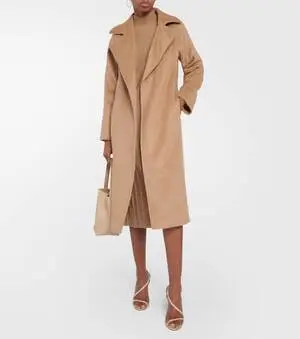 Max Mara Manuela Camel Hair Coat - Brown